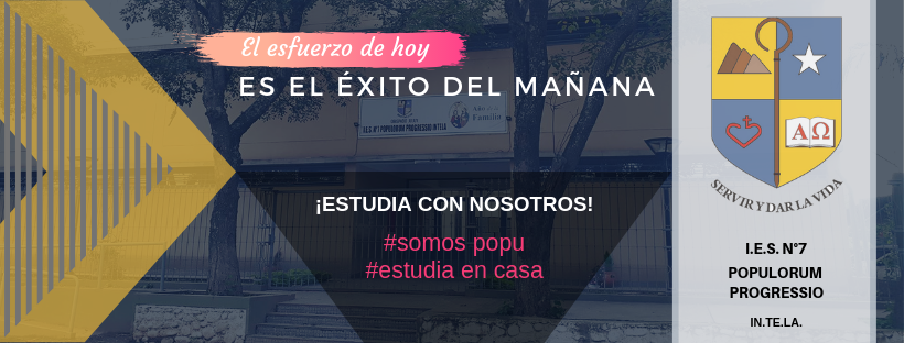 SEDE PERICO – Instituto de Educación Superior Nº 7 "Populorum ...