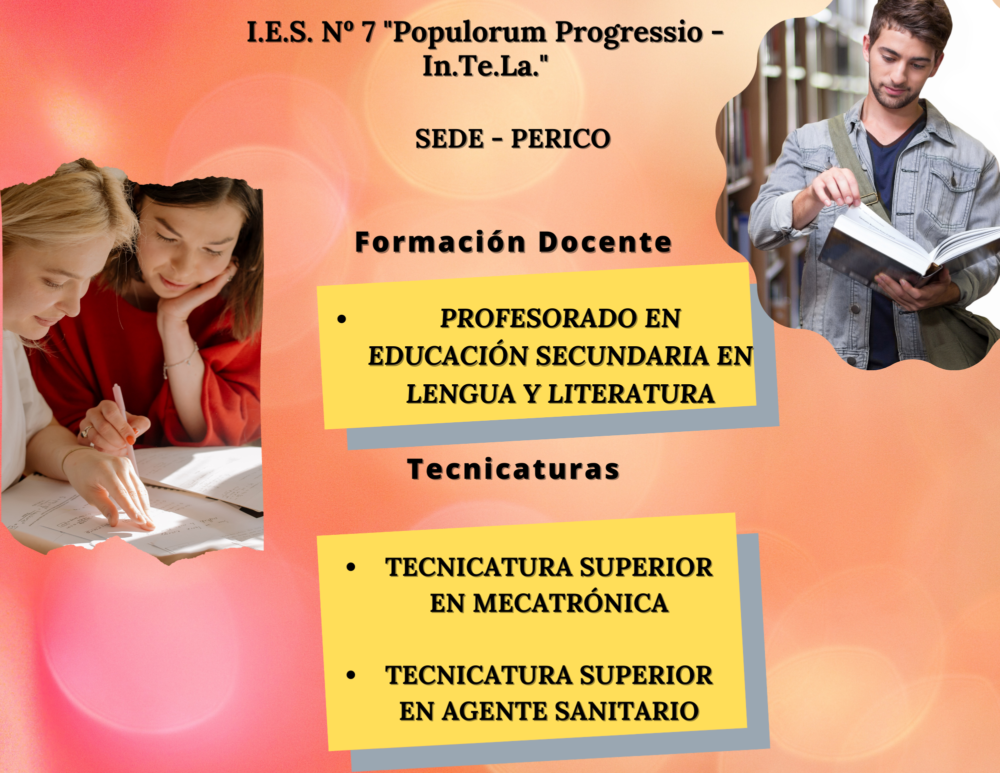 SEDE PERICO – Instituto de Educación Superior Nº 7 "Populorum ...